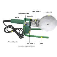 China Plastic Pipe Fusion Welder 75-90-110mm 1200W/220V with Digital Display for PPR, PE, PP, PVDF and PB Pipes for sale