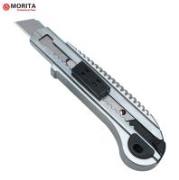 China Snap Off Blade Utility Knife 160mm with Tool-Free Change System & SK5 Blades for Cardboard Cutting for sale