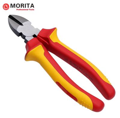 China VDE Insulated Diagonal Cutting Pliers 6