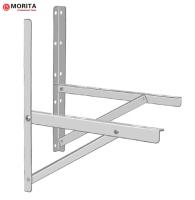China Heavy Duty Stainless Steel Split AC Mounting Bracket 400-600 lbs Capacity for 9000-45000TBU HVAC Systems for sale