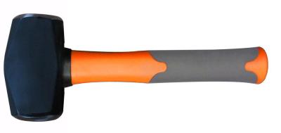 China Carbon Steel Club Hammer with Fiberglass Handle - 2.5LB & 4LB Options - BS876 Standard for sale
