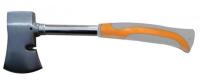 China 20oz Camping Axe with Curved Tubular Shaft - BS 2945 Standard Drop Forged Carbon Steel Construction for sale