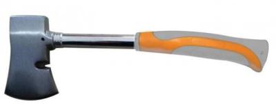China 20oz Camping Axe with Curved Tubular Shaft - BS 2945 Standard Drop Forged Carbon Steel Construction for sale