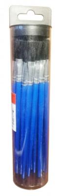 China Plastic Tube Flux Brush Bulk 25 Pcs Blue Handle Plumbing Tools 20cm for sale