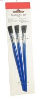 China Flux Brush Plastic Handle 195mm Bristle Set for Applying Flux or Glue on Joints and Threads for sale