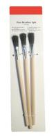 China Plumbing Tools Flux Brush Wood Handle for sale
