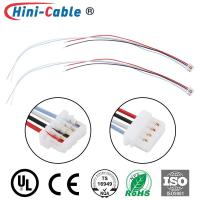 China XLPE UV Glue PC Case Cable 260mm Length E490340 JST-04SUR-32S for sale