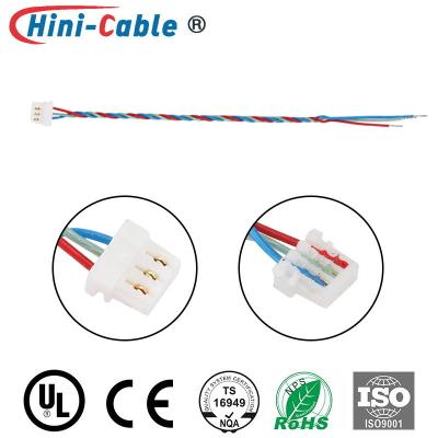 China Tinned End 150mm PC Case Cable 34AWG Soft Fine Signal Transmission Wire Harness for sale