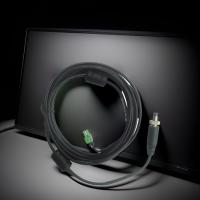 China DC5525 Industrial Power Cords & Extension Cords 2-Core Power Connection Harness with Anti-Interference Magnetic Ring Two for sale