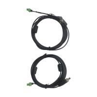 China DC5525 Industrial Power Cords & Extension Cords 2-Core Power Connection Harness with Anti-Interference Magnetic Ring Two for sale