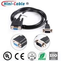 China Black Male To Female IATF16949 Desktop Monitor Cable for sale
