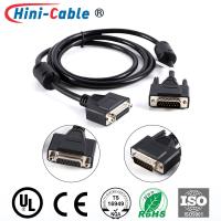 China Shielded Magnet Ring 1500mm PC Monitor Connection Cable for sale