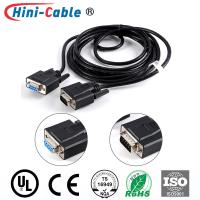 China D-SUB 9Pin Male To Female 28AWG Computer Monitor Connection Cable for sale