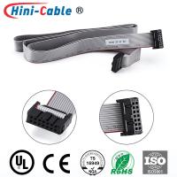China Flat Ribbon Connecting 2.54mm 2x7Pin Medical Wire Cable for sale