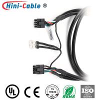 China Molex 3.0mm Female To Female 2x4Pin Electrical Wire Harness for sale