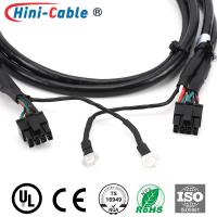 China Molex 3.0mm Female To Female 2x4Pin Electrical Cable Harness for sale