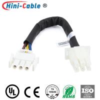 China Black Heat Shrinkable Tube 2x3Pin Power Supply Cable for sale
