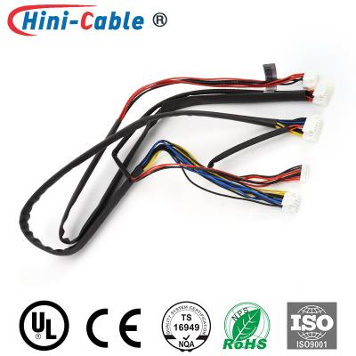 China Heat Shrinkable Female To Female 350mm Electrical Wire Harness for sale