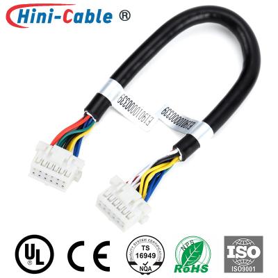 China Female To Female 2.5mm 2x6Pin Electrical Wire Harness for sale