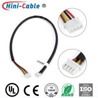 China 2.5mm 4Pin Male To Male UL 1061 20AWG Industrial Wire Harness for sale
