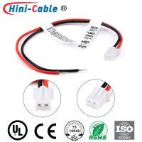 China Neltron 2.5mm 2Pin to Tinned End 22AWG Industrial Wire Harness for sale