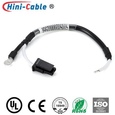 China MOLEX 3.0mm 2Pin To Tinned End 24AWG Bespoke Wiring Harness for sale