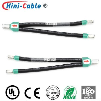 China ISO9001 Black AWM 1015 6AWG Power Connection Cable for sale