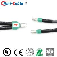 China ISO9001 Black AWM 1015 6AWG Power Connection Cable for sale