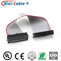 China IDC 2.54mm 2x10 Pin 28AWG Signal Transmission Cable for sale