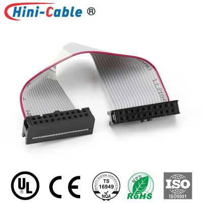China IDC 2.54mm 2x10 Pin 28AWG Signal Transmission Cable for sale