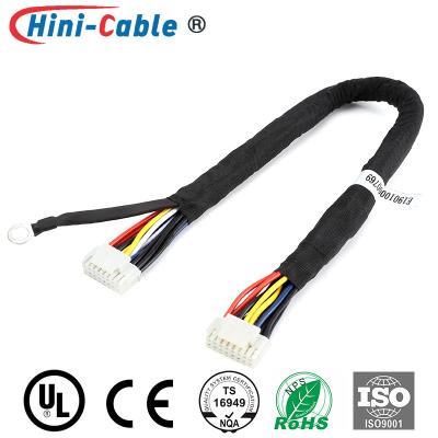 China PHD 2x8Pin To 2x8Pin UL 1007 22AWG Power Wire Assembly for sale
