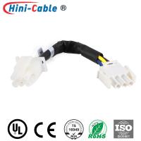 China TYCO 3Pin To 2x3Pin Board To Wire 16AWG Custom Power Cable for sale