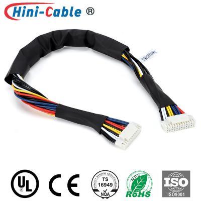 China Heat Shrinkable Tube CJT 2.0mm 2x12Pin Computer Wire Harness for sale