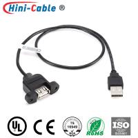 China USB 2.0 Socket Female To Male 550mm Data Transmission Cable for sale