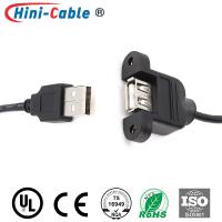 China USB 2.0 Socket Female To Male 550mm Data Transmission Cable for sale