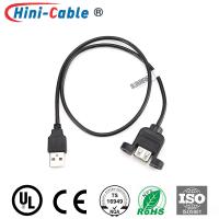 China USB 2.0 Socket Female To Male 550mm Data Transmission Cable for sale