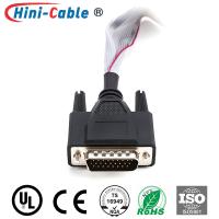 China D-SUB26 Male To 2.54mm IDC 2x13Pin 220mm PC Monitor Wire for sale