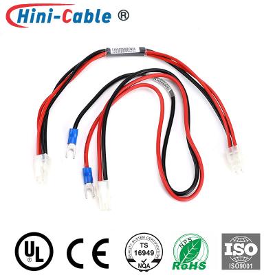 China MOLEX 3.5mm 2x2 Pin To 2x2 Pin 16AWG Custom Wire Harness for sale