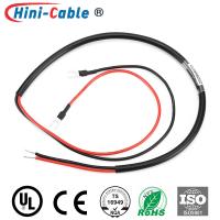 China Spade Bare Terminals To Tinned End 22AWG Power Supply Wire for sale