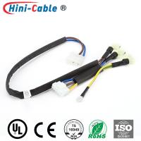 China Flag with Lock Plug Spring Terminals to Double CJT Pitch3.96mm 5Pin and Ring Terminal AC Power Input Wire Harness for sale