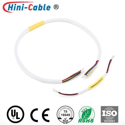 China White Heat Shrink Tube 24AWG 130mm Computer Wire Harness for sale