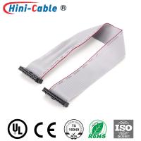 China Soft Red Side IDC 2.54mm 2x13Pin Flat Ribbon Cable for sale