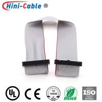 China Soft Red Side IDC 2.54mm 2x13Pin Flat Ribbon Cable for sale