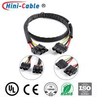 China MOLEX 10.00mm 3Pin Male To Male 850mm Power Control Wire for sale