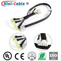 China Fully Insulated Flag Terminals 5 Pin 18AWG Power Control Wire for sale