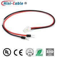China JST VLP-02 To 2pcs Spade Terminals 18AWG Power Connection Cable for sale