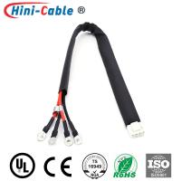China Non Insulated Ring Terminals 2.0mm 4Pin Custom Power Cable for sale