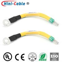 China Non-Insulated Ring Terminal to Nylon-Insulated Cord End Terminal Connecting Wire for sale