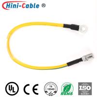 China Non-Insulated Ring Terminal to Non-Insulated Lock Female Terminal (187) Switch Power Connecting Wire for sale