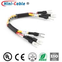 China Spade Terminals to Spade Terminals with Heat Shrink Tube Power Output Wire for sale
